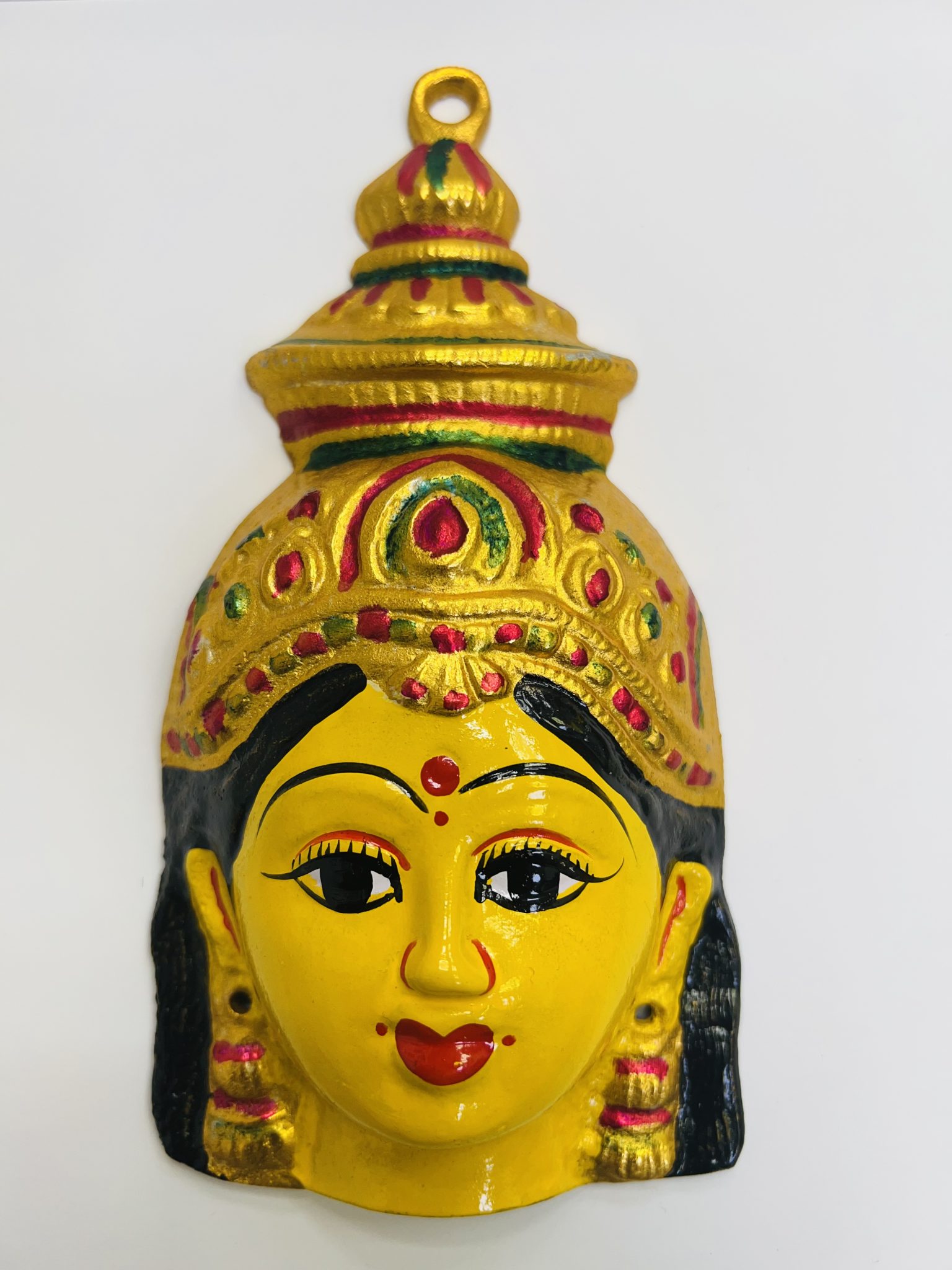 HP0117 Goddess Amman Face Wall/Door Hanging | Amman face mask - Vallis UK